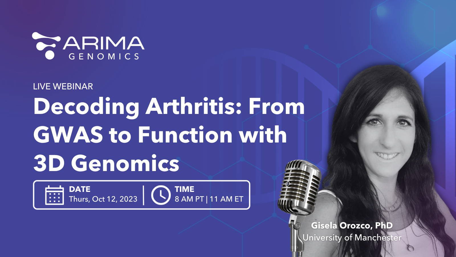 Decoding Arthritis: From GWAS to Function with 3D Genomics – Arima Genomics