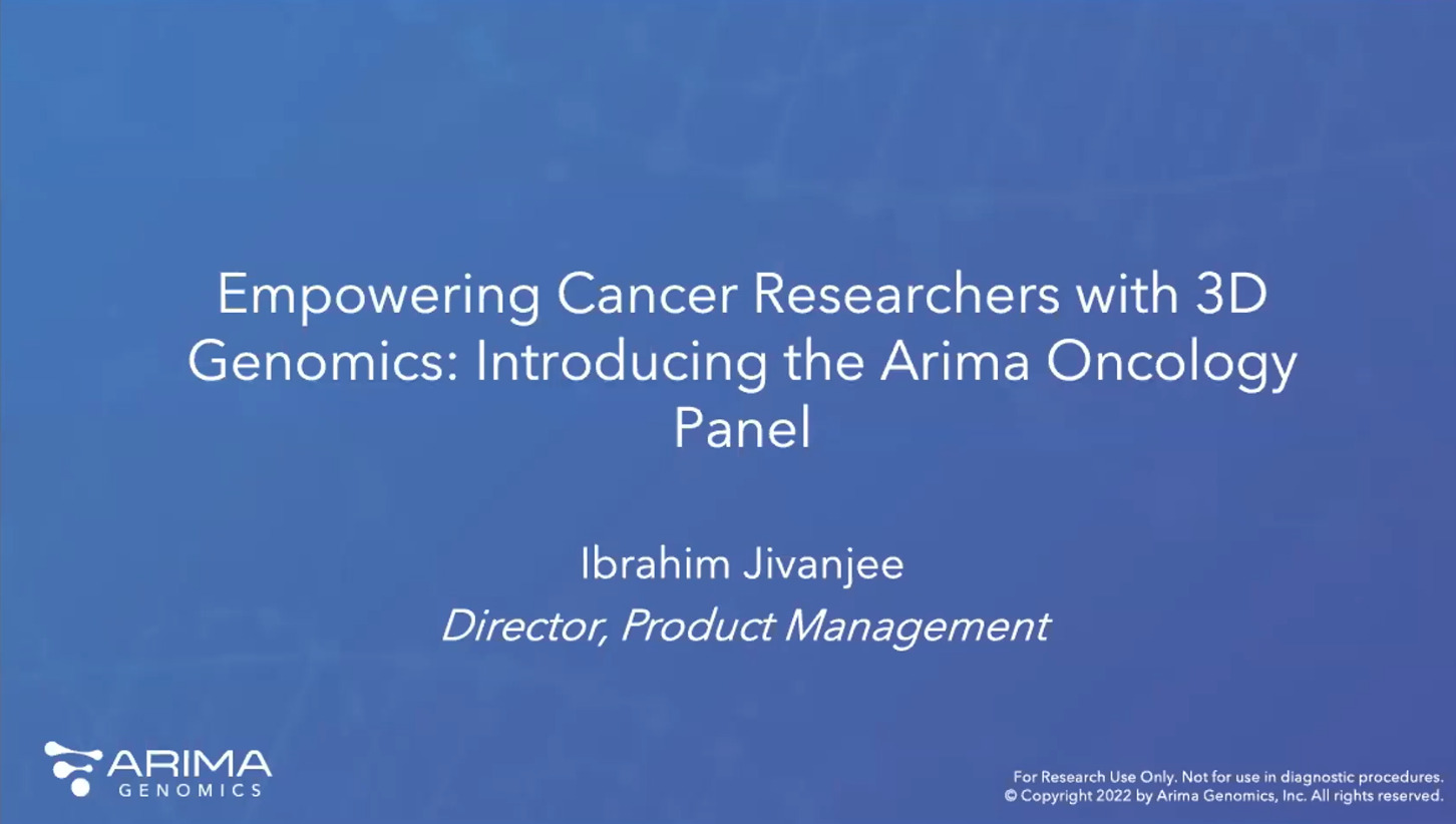 Introducing the Arima Oncology Panel – Arima Genomics